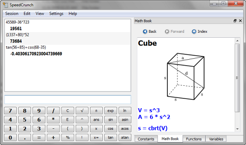 SpeedCrunch is an open source power calculator for those who can’t ...